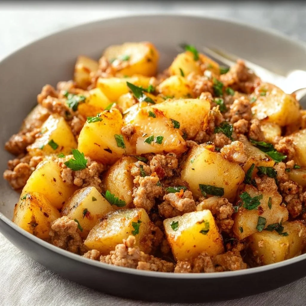 Ground Turkey with Potatoes: A Hearty Skillet Classic