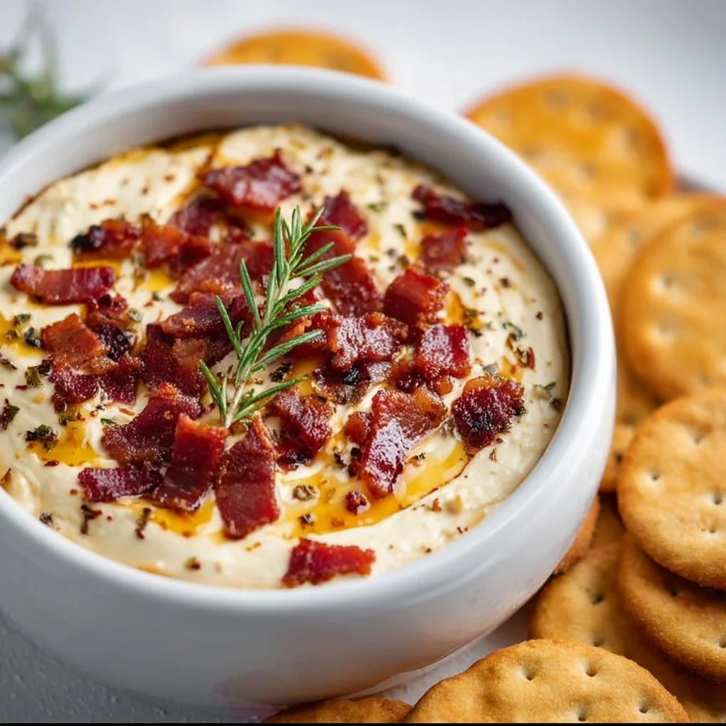 Maple Bacon Cheese Dip