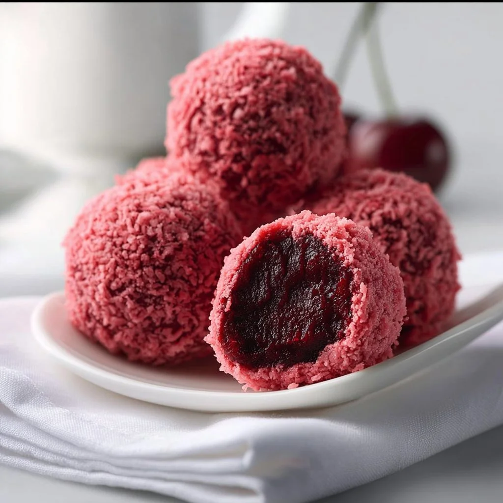 Cherry Mash Truffles