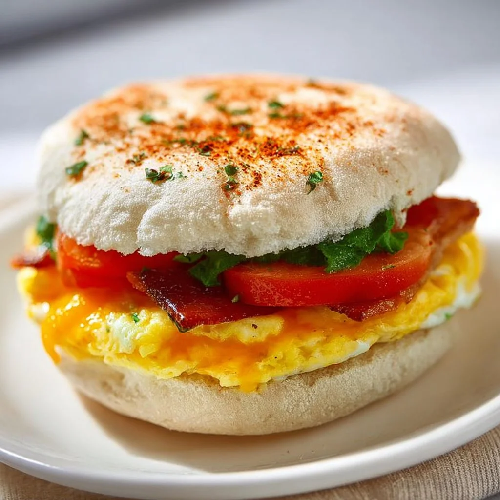 Healthy Breakfast Sandwich (A make-ahead recipe)
