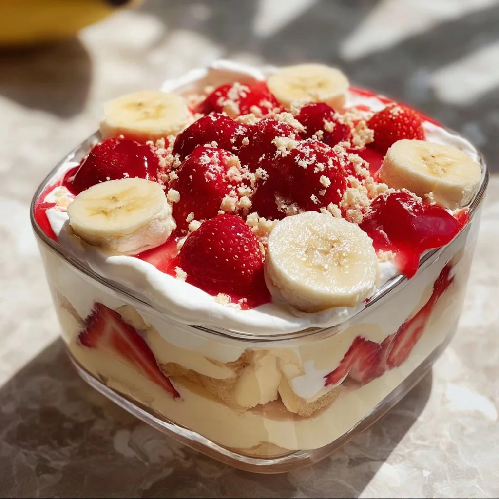 Strawberry Banana Pudding Dream