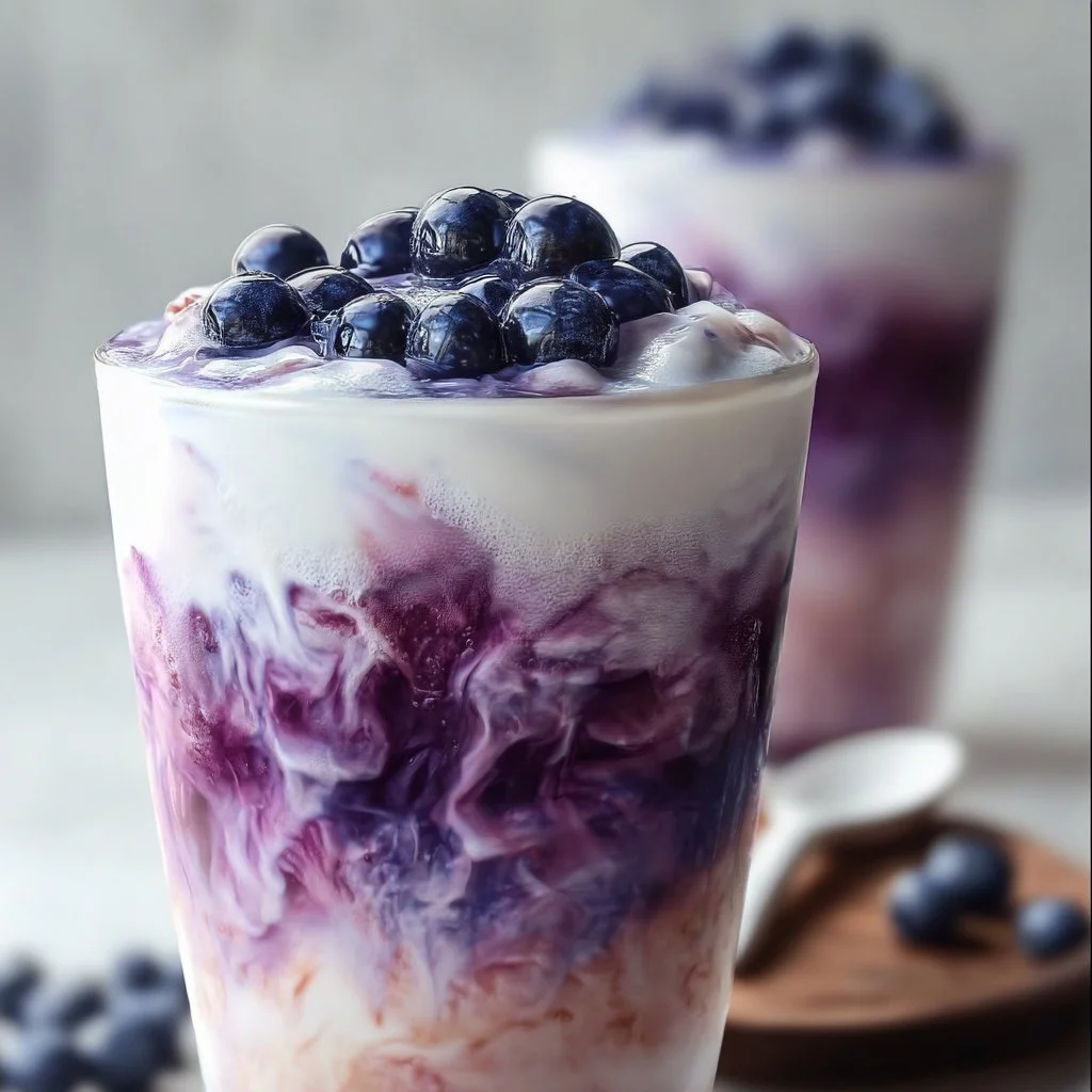 Sugar Free Blueberry Italian Cream Soda