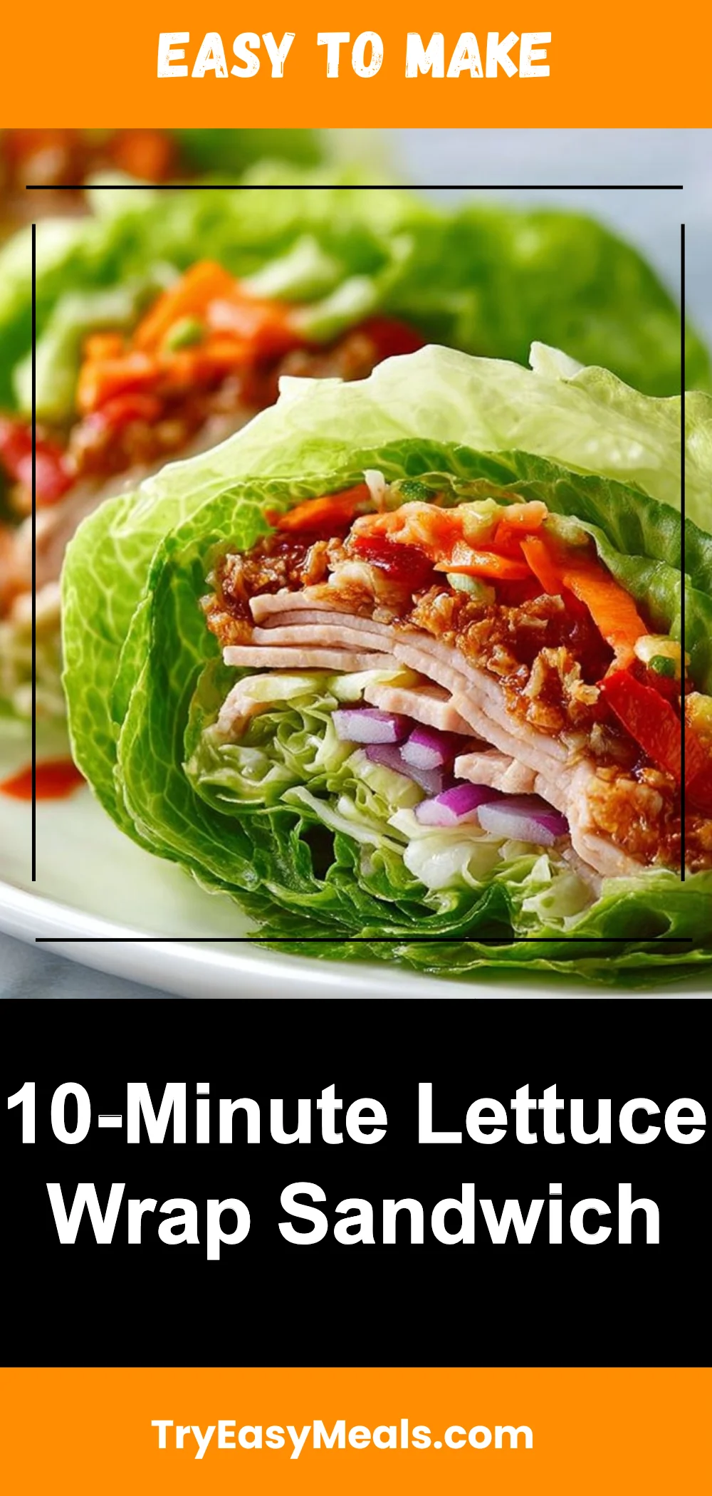 10-Minute Lettuce Wrap Sandwich