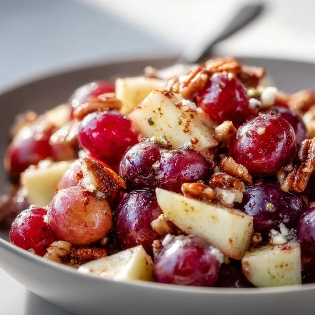 Cinnamon Apple Grape Salad