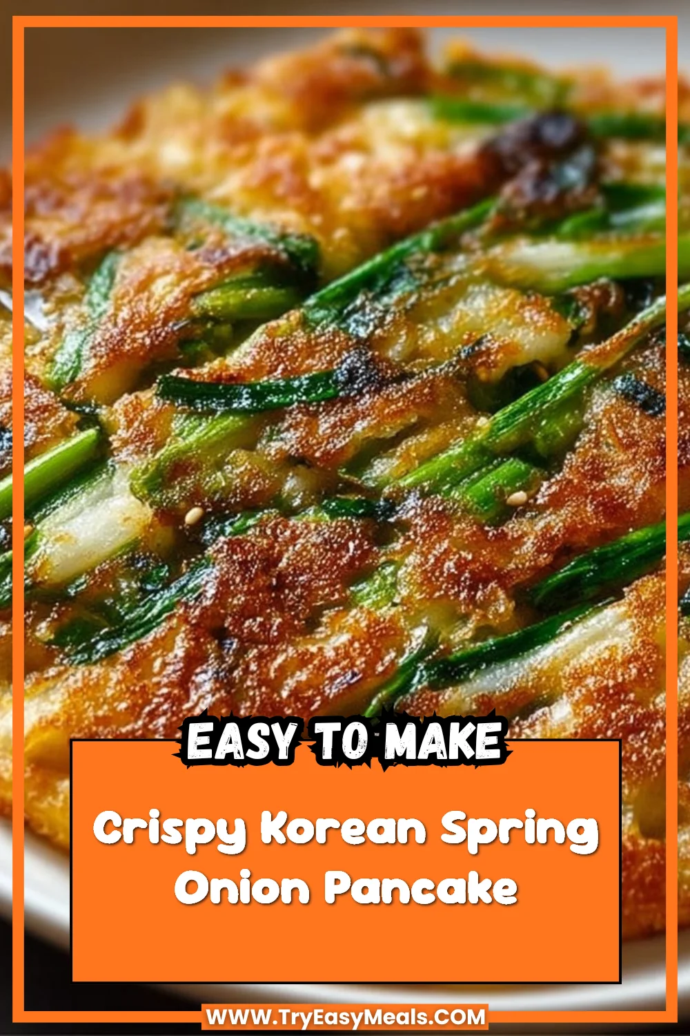 Crispy Korean Spring Onion Pancake