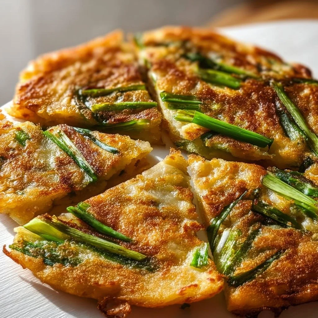 Crispy Korean Spring Onion Pancake