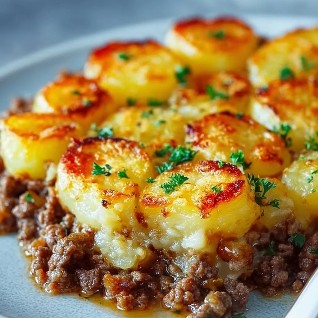 Hamburger Potato Casserole