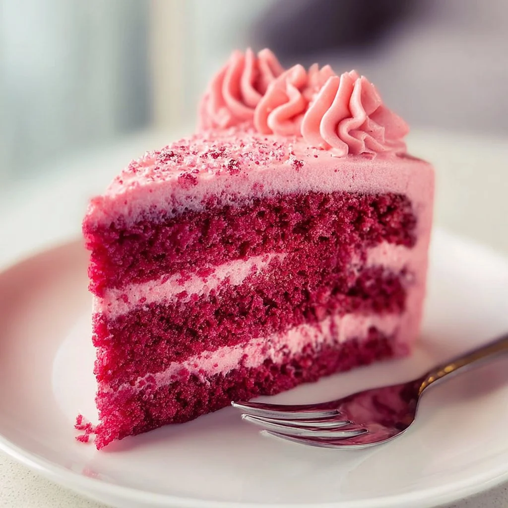 Mother's Day Pink Velvet Cake