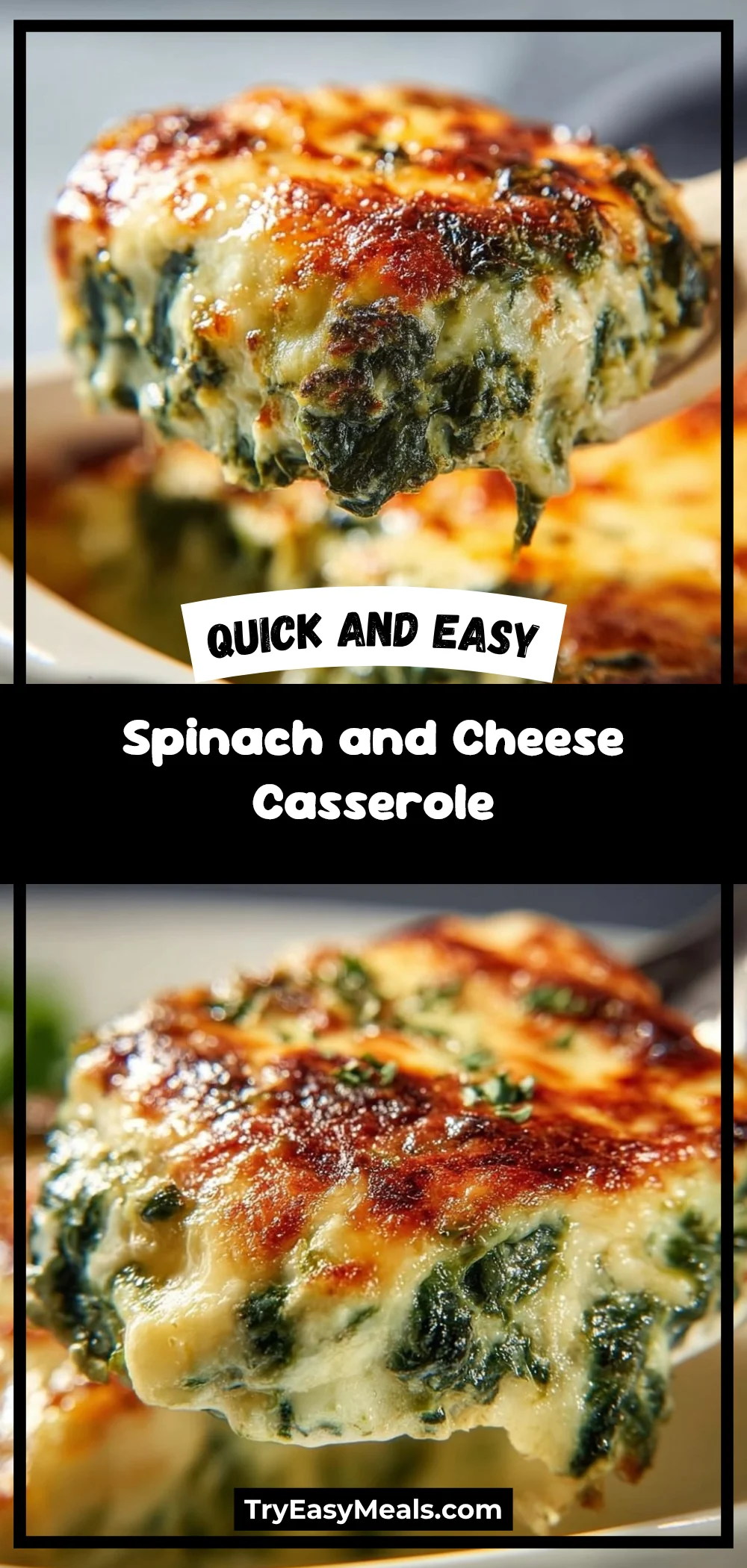 Spinach and Cheese Casserole