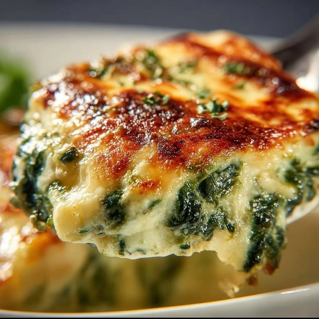 Spinach and Cheese Casserole