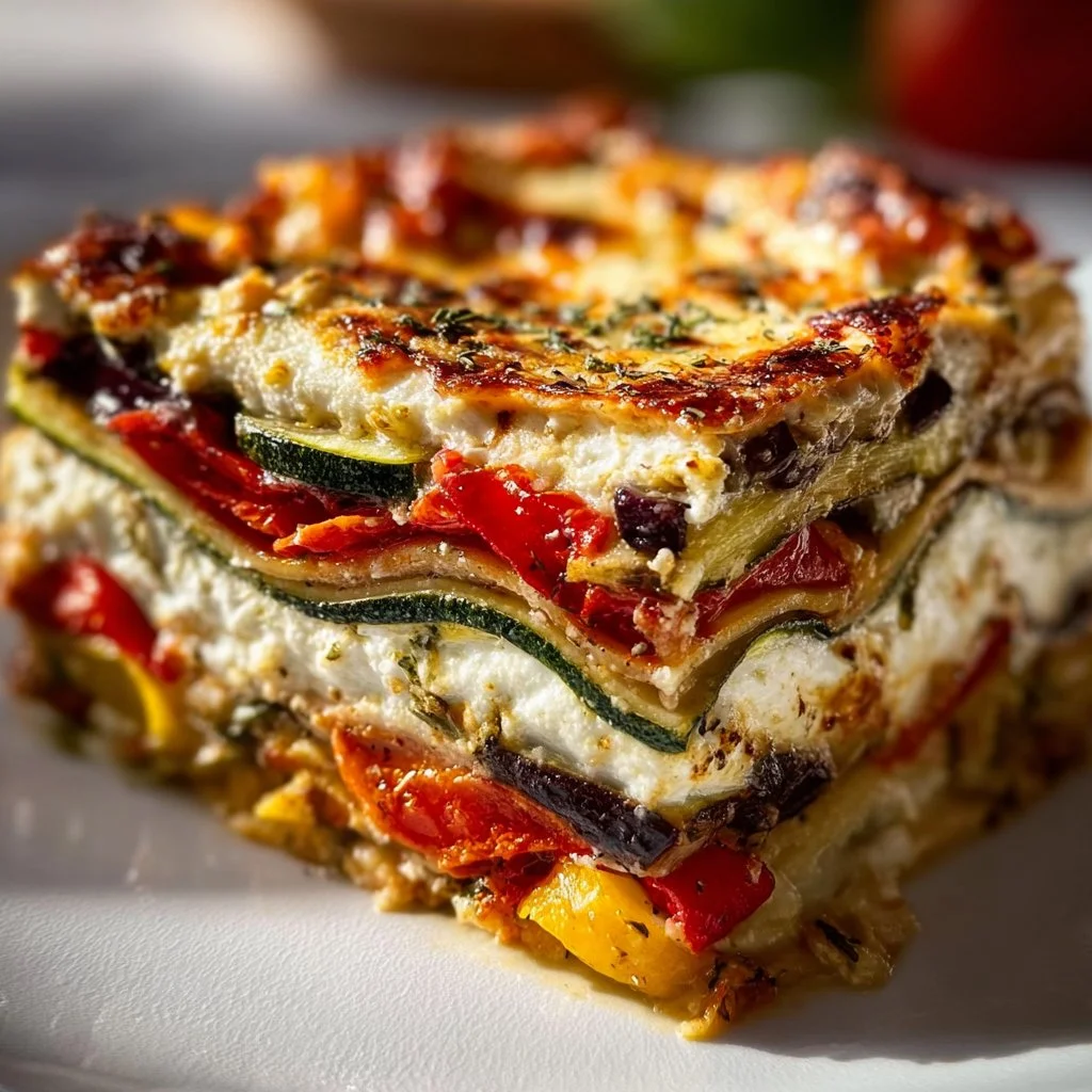 Vegetable Lasagna with Creamy Ricotta