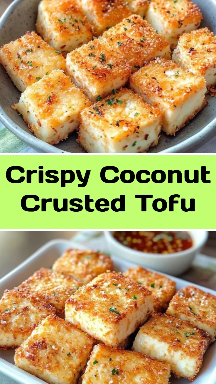Crispy Coconut Crusted Tofu