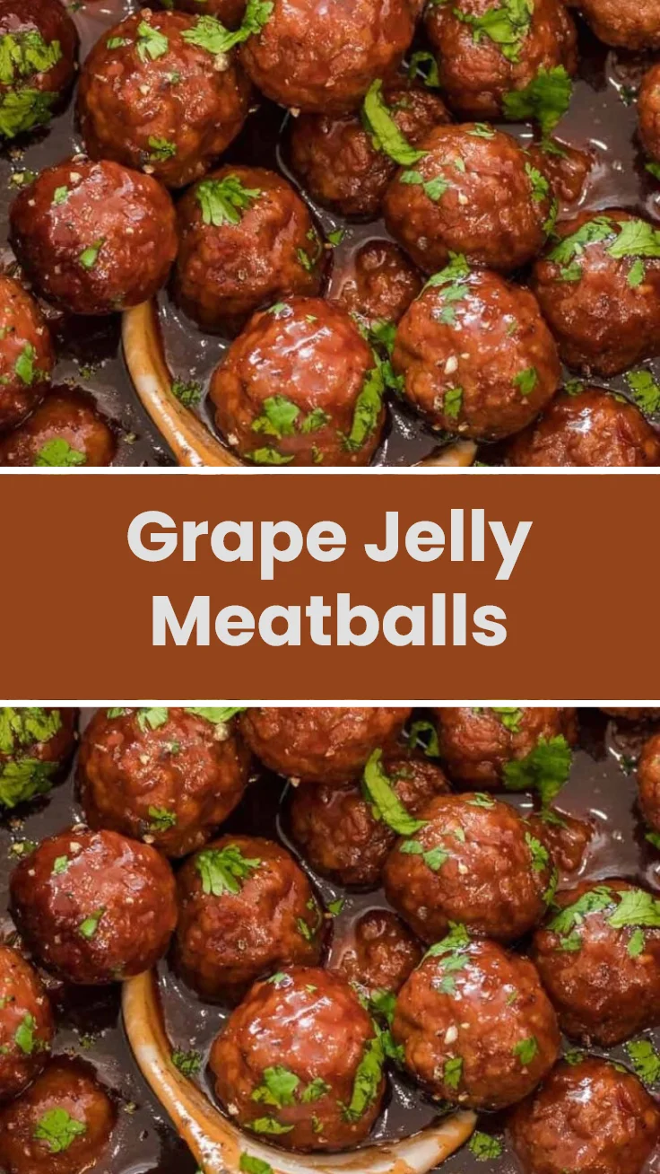 Grape Jelly Meatballs