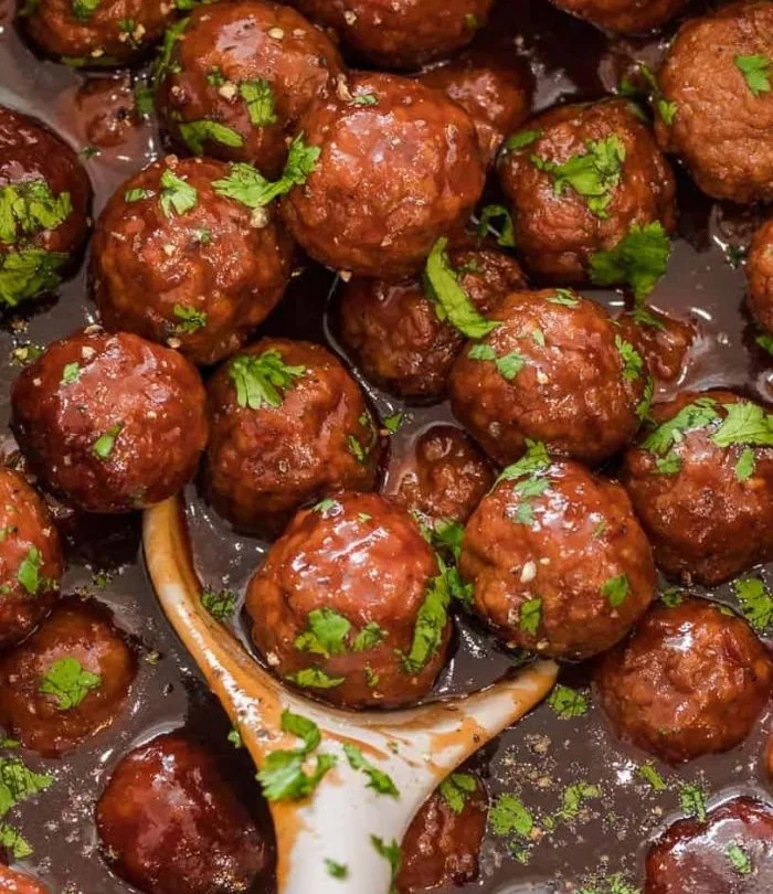 Grape Jelly Meatballs